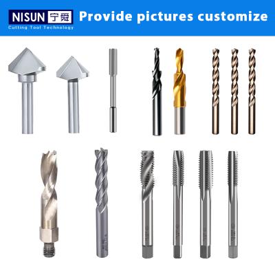 China Custom Non-standard Cutting Tools Carbide Hss M35 M42 Forming Milling Cutter Custom-made Step Reamer Alloy Countersink Center Drill Bits Chamfering Taper T-slot End Mill for sale