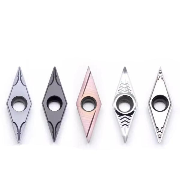 Quality Turning Tools Carbide Inserts Tungsten Steel VBMT / VBGT Grooving Tools For for sale