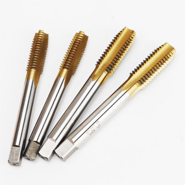Quality Precision Carbide Straight Flute Tap Cut Thread Taps For Steel Rigid Tapping for sale