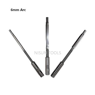 China 6MM Arc SAAMI Chamber Reamer solid carbide Tungsten steel for sale