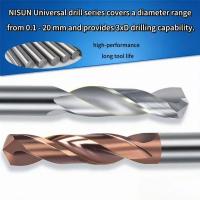 China Alloy Solid Carbide Drill Bits Drilling Tools Tungsten Steel Precision Twist Drill 3D for sale