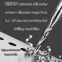 China Alloy Solid Carbide Micro Drill Bits Drilling Tools Tungsten Steel Precision Twist Drill 3D for sale