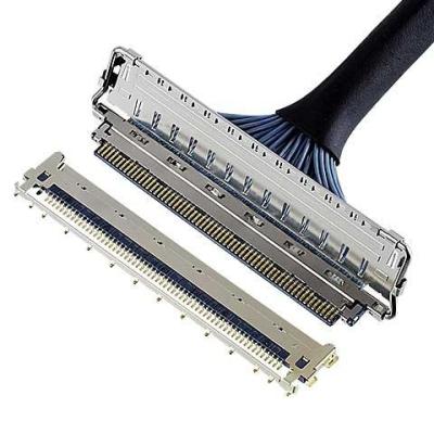 China 20680 20788 20789 20790 0,4 mm pitch Horizontale paring type micro-coaxiale connector Mellanox Te koop