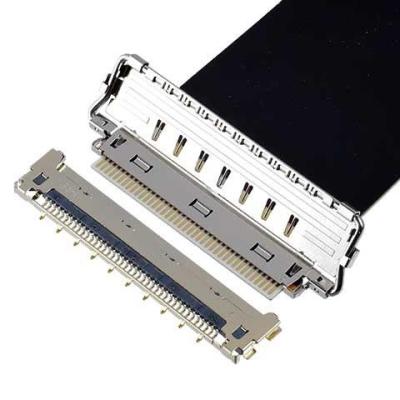 Cina Direzione di accoppiamento orizzontale 20856-050T-01 FFC Cavo coaxiale 50P 0,4 mm di passo personalizzato OEM / ODM in vendita