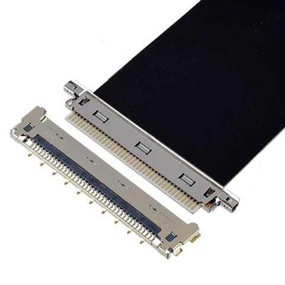 Cina 20856-030T-01 0,4 mm Pitch 30P Microcavo coassiale Assemblaggio del cavo Accoppiamento Direzione orizzontale in vendita