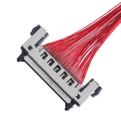 China LCD Lvds Cable Assembly JAE FI-RE41CL To FI RE41CL 0.3mm Pitch Molex Wire Harness for sale