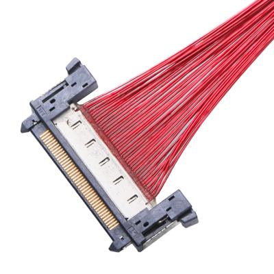 China LCD Lvds Cable Assembly JAE FI-RE41CL To FI RE41CL 0.3mm Pitch Molex Wire Harness for sale
