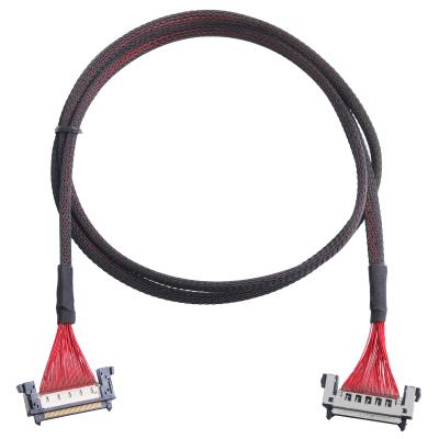 China LCD Lvds Cable Assembly JAE FI-RE41CL To FI RE41CL 0.3mm Pitch Molex Wire Harness for sale