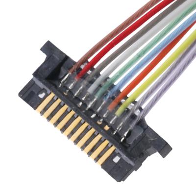 China Schakelaar van de Lvds de Coaxiale Kabel voor Lcd Monitor dw-5 20598-010T-02 0.5mm Hoogte 10 Speld Te koop