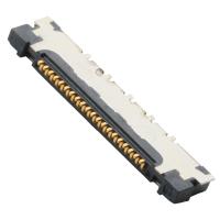 China Board Side Micro Coaxial Cable Connector Is Right Angle Type for sale