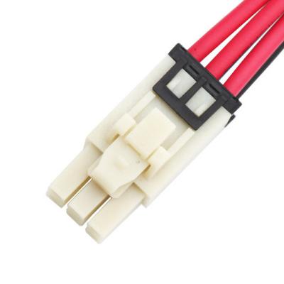 China 6 Pin 100mm Length Wire Harness Assembly Molex 1722582106 To 4 Pin TE 208130-1 for sale