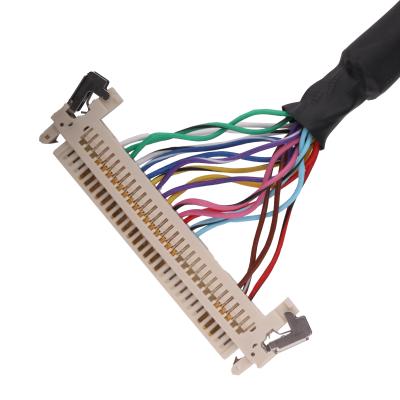 China 20AWG LVDS Molex Cable Assembly 501646-3400 To FI-X30HL connector for sale