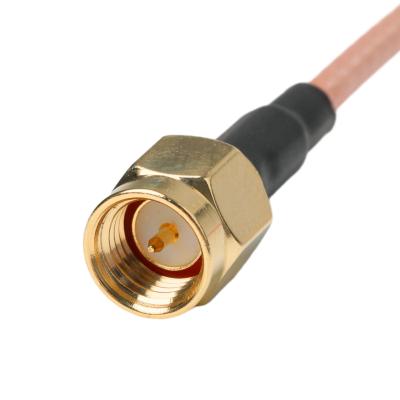 Chine Connecteur de câble Rg316 Sma Femme paroi jack à mâle prise droite à vendre