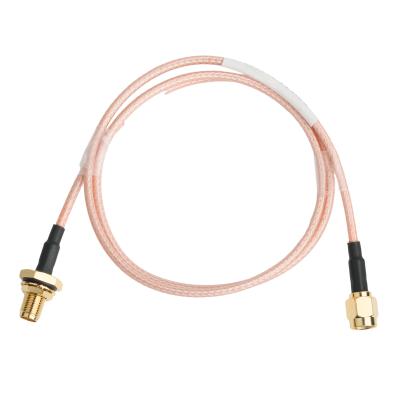 Chine Connecteur de câble Rg316 Sma Femme paroi jack à mâle prise droite à vendre
