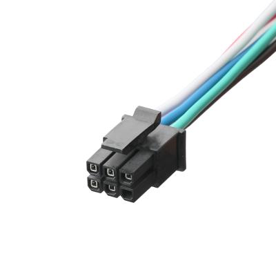 LVDS CABLE HSG 2147552062 6P Pitch 3.0mm MX para el conector de corte OEM / ODM longitud del cable personalizar