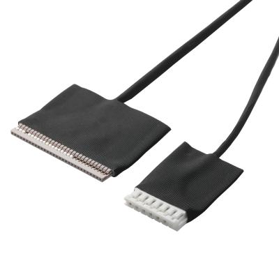 China Micro Coaxial 20453-230T To DF14-30P And JST EH-7P 30P Cable Assembly 0.5mm Pitch OEM/ODM for sale