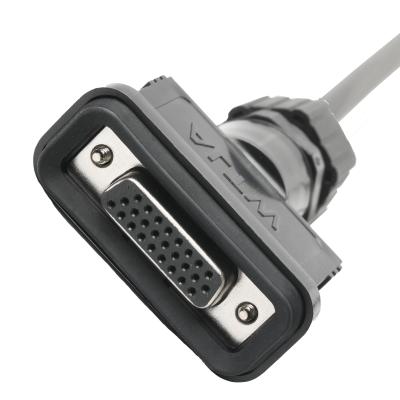 China ROHS LVDS Kabelmontage HDB-26BMMA-SL7001 Männlich bis HDB-26BFFA-SL7001 Weiblich Länge Anpassen OEM/ODM zu verkaufen