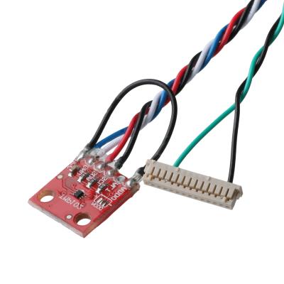 China Gecombineerde op maat gemaakte kabel JST RF-10 tot DF13-14S-1.25C DF13-5S-1.25C en SEN-13314 kabelverbindingsassemblage Te koop