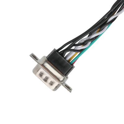 China D-SUB-9Pin MALE to JST PHR-6 and PHR-6 Custom Cable Assembly Connectors D-SUB Harness Cable Assemblies for sale