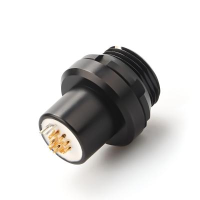 Chine Connecteur circulaire industriel imperméable à l'eau, connecteur militaire X série 8P féminin - Transmission de données à grande vitesse à vendre