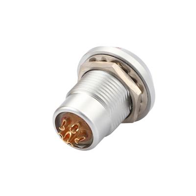 Chine Connecteur à verrouillage automatique poussé-tiré Connecteurs circulaires Série B Z8 6Pin Femme à vendre