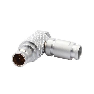 China Industrial Control Connector B Series T3 5Pin 90°Right Angle Circular Connector for sale