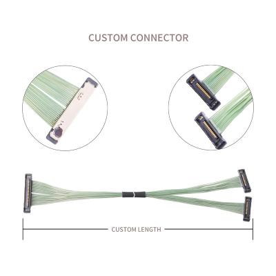 Cina 35P Micro cavo coaxiale 20380-035t-06 Lvds connettore 0.4mm angolo di passo in vendita