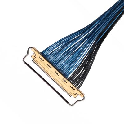 China 20633-250T-01S 50P 0,4 mm pitch Horizontaal paringstype Micro-coaxiale connector met mechanisch slot Te koop