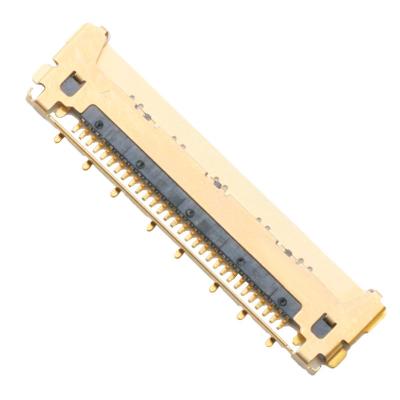 중국 20682-020E-02 수평 초미세 코아시얼 LVDS 케이블 집합 0.4mm 접촉 피치 판매용