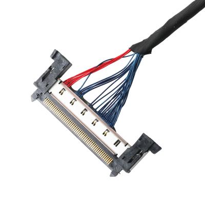 China LVDS CABLE Micro Coaxial Connector 20453-230T-03 To FI-RE51CL 51Pin 0.5mm Pitch for sale
