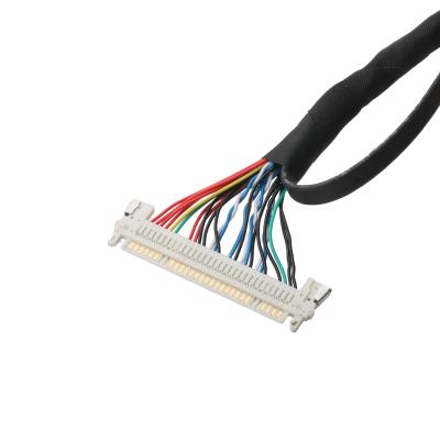 China JAE FI-X30HL To JST SHDR-40V-S-B 40P And JST PHR-6 Connector Cable Lvds Cable Display Application for sale
