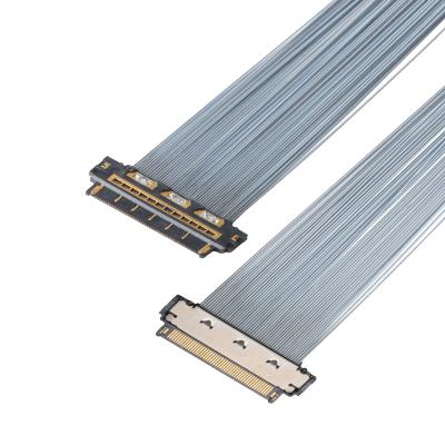 Cina KEL XSL20-48S Cavo micro-coass di 0,25 mm di passo, 44AWG PFA blindato, a doppia estremità in vendita