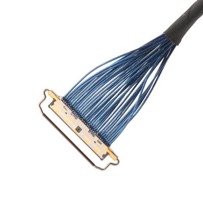 Китай Микрокоаксиальный кабель Custom 30-Pin DF81D, шаг 0,4 мм, экранированный от электромагнитных помех продается