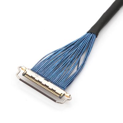Китай Микрокоаксиальный кабель Custom 30-Pin DF81D, шаг 0,4 мм, экранированный от электромагнитных помех продается