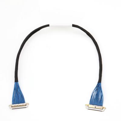 Китай Микрокоаксиальный кабель Custom 30-Pin DF81D, шаг 0,4 мм, экранированный от электромагнитных помех продается