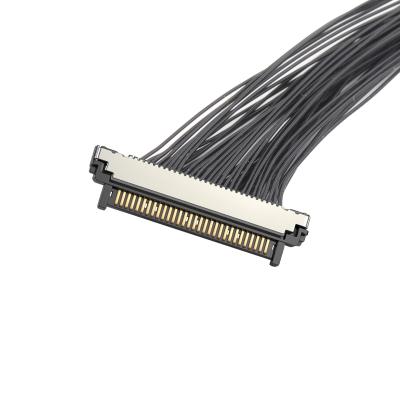 China 0.4mm Micro Pitch USL20-30SS-017C Micro Coaxial Cable IP67 Rated for Harsh Environment Camera Installation for sale