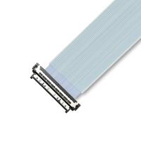 China USL20-30SS-045CH 0.4mm Micro Coax Cable Assembly PCIe Gen5-Compatible For Edge AI Processing Modules for sale