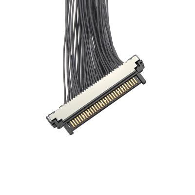 China 0.4mm Micro Pitch USL20-30SS-017C Micro Coaxial Cable IP67 Rated for Harsh Environment Camera Installation for sale