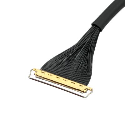China Dual 20454-050E LVDS/MIPI Cable, 38AWG PTFE Shielded High-Speed for sale