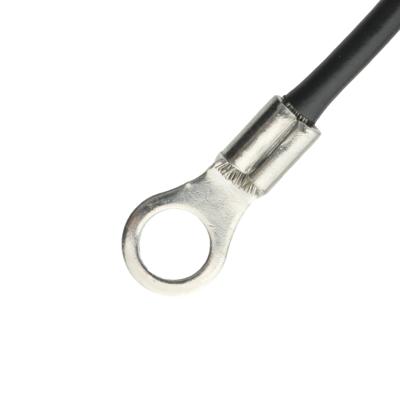 China Power Cable Assembly with M4 Ring Terminal & Solderable Circular Connector, UL1007 18AWG for sale