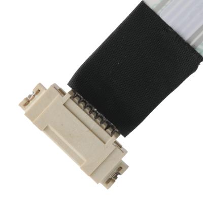 China 1.0mm Pitch FFC/FPC Cable – 8-Conductor – 105°C UL20941 – Wafer to Wire Plug for sale