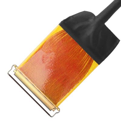 中国 デュアルポート 60ピン LVDS ケーブルアセンブリ - 超微細 36AWG マイクロ同軸 販売のため