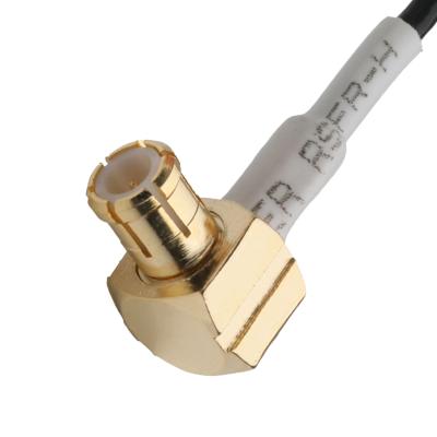China SMA to MCX Coaxial Cable - 1.32mm Single Shield RF Assembly for sale