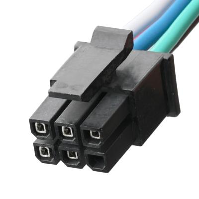 China Custom MX3.0 6-Pin Wire Harness Assembly with UL1007 20AWG Cable for sale