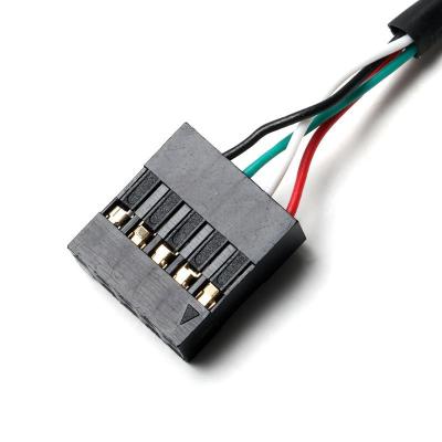 China Custom 4 Pin USB Signal Cable Assembly for Industrial LED Control Boards for sale