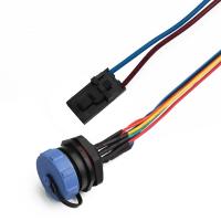 China 9 Pin M12 Power Cable with Weipu Male Threaded Coupling -40°C to +105°C Temperature Range for sale