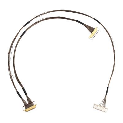China 20525-030E-02 To 20682-030E-02 Lvds Edp Cable Assembly For Gimbal Camera for sale