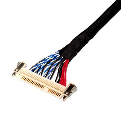 China 1.0mm Pitch LVDS Wire Assembly  Df19 JAE FI-X 30 EDP Transmission for sale