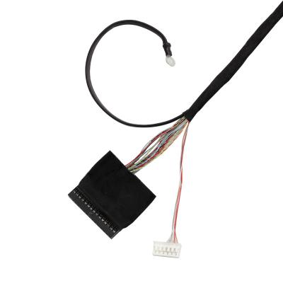 Cina Cavo coassiale dell'AWG Lvds di lunghezza 30 dell'assemblaggio cavi 980mm degli ASSI 50204-040 LVDS in vendita
