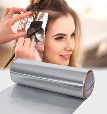 China Op maat gemaakte dikte Wegwerp geïmpregneerd aluminium haarverzorgingsfolie Pop-up vellen voorgesneden aluminiumfolie papier Te koop